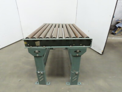 Hytrol 25SR-43-3 46-1/2"x30" Gravity Roller Conveyor 43"" BF 3" Centers ...
