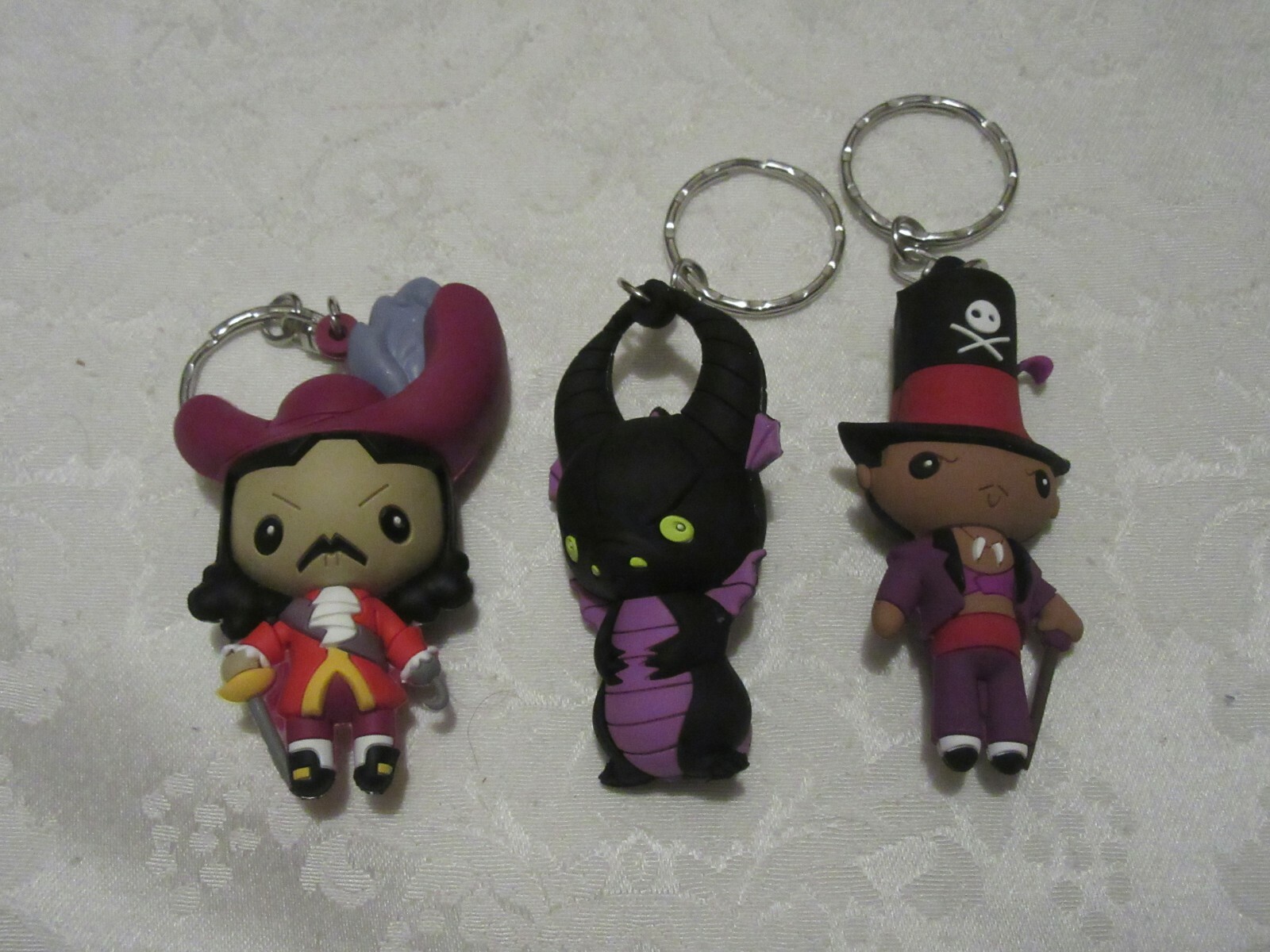 Monogram Disney Villains Figural Keyring Keychain Complete Set 3D Foam ...