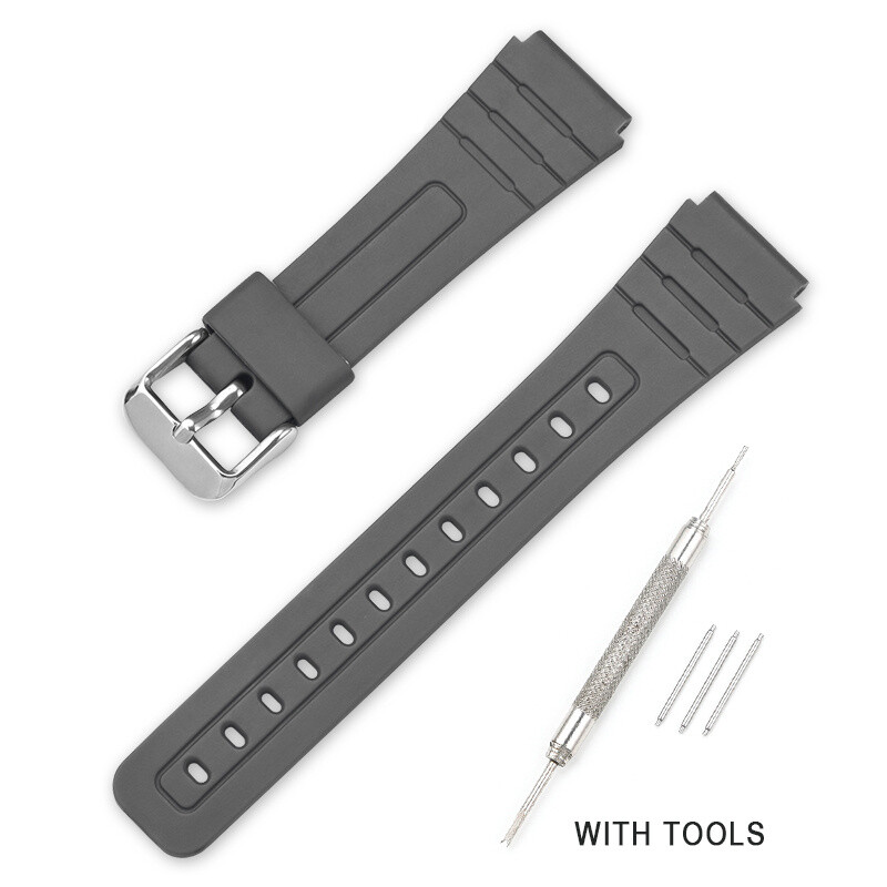 Watch Strap Band For Casio A168 A158 F91W F84 F105 F108 AE1200 AE1300 ...
