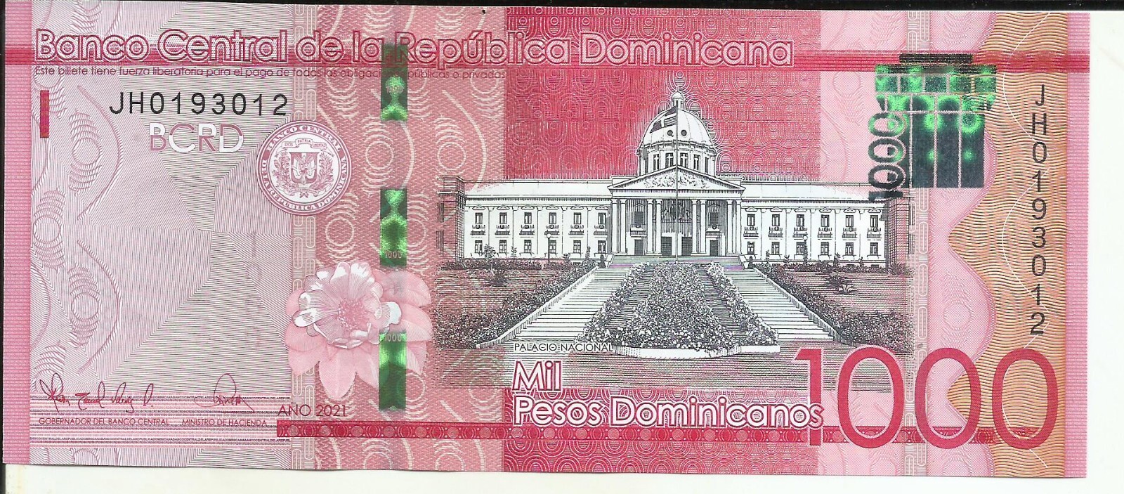 DOMINICAN REPUBLIC 1000 PESOS 2021 P 193. UNC CONDITION. 4RW 21FEB | eBay