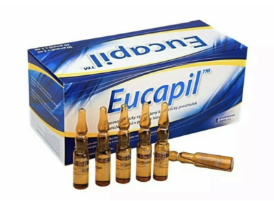 Eucapil Fluridil Hair Loss Treatment Anti Baldness Alopecia 30 ampoules ...