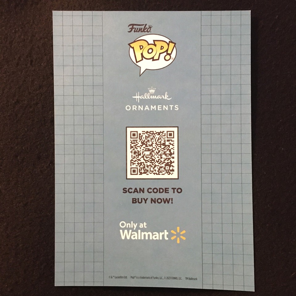 SDCC 2023 Hallmark Ahsoka Tano Funko Pop Ornament Sticker Decal Star ...