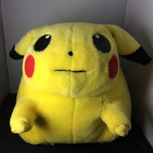 VTG 2000 NINTENDO POKEMON JUMBO PLUSH PIKACHU GAME FREAK Play By Play ...
