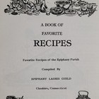 Vtg Favorite Recipes of Epiphany Parish Ladies Guild Cheshire, CT ...