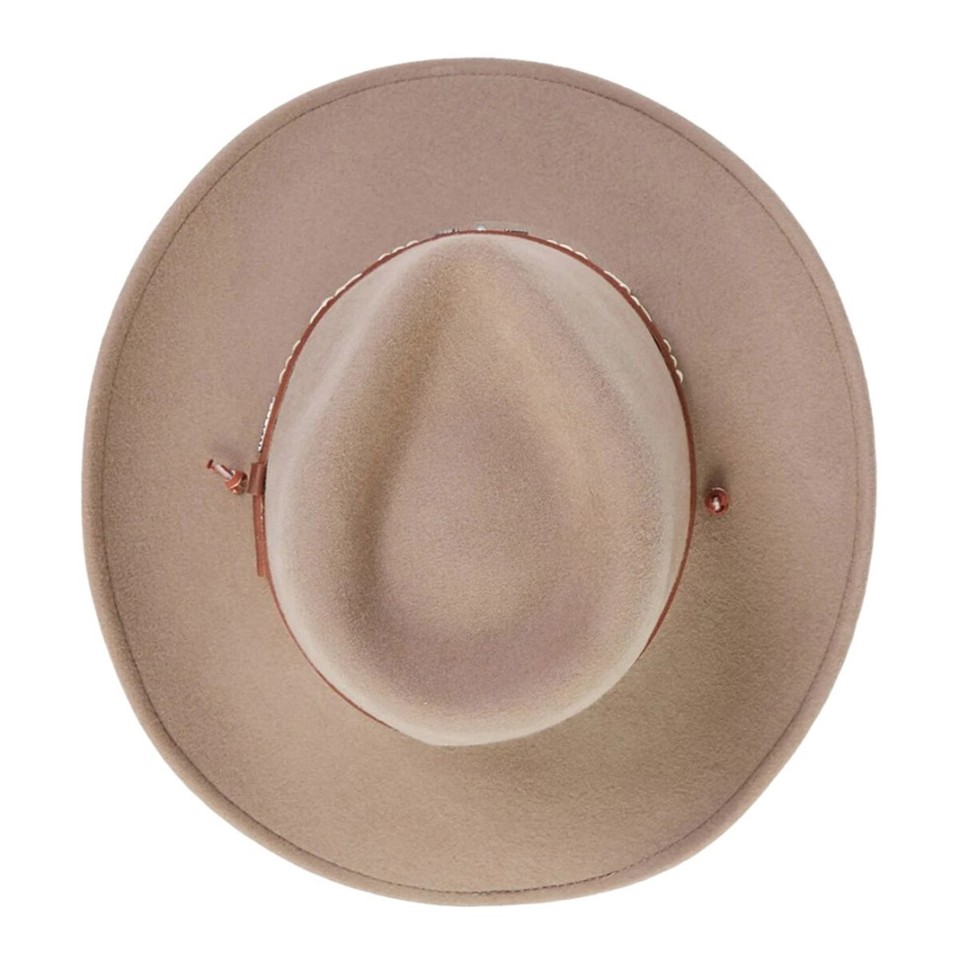 STETSON Unisex Santa Fe Crushable Wool Felt Outdoor Cowboy Hat - Colors ...