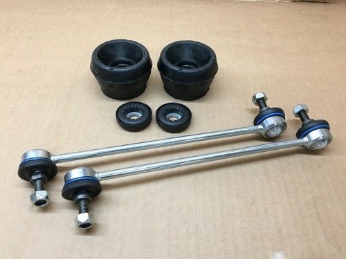 PAIR OF FRONT STRUT TOP MOUNTS WITH BEARINGS & DROP LINKS FOR AUDI A1 ...