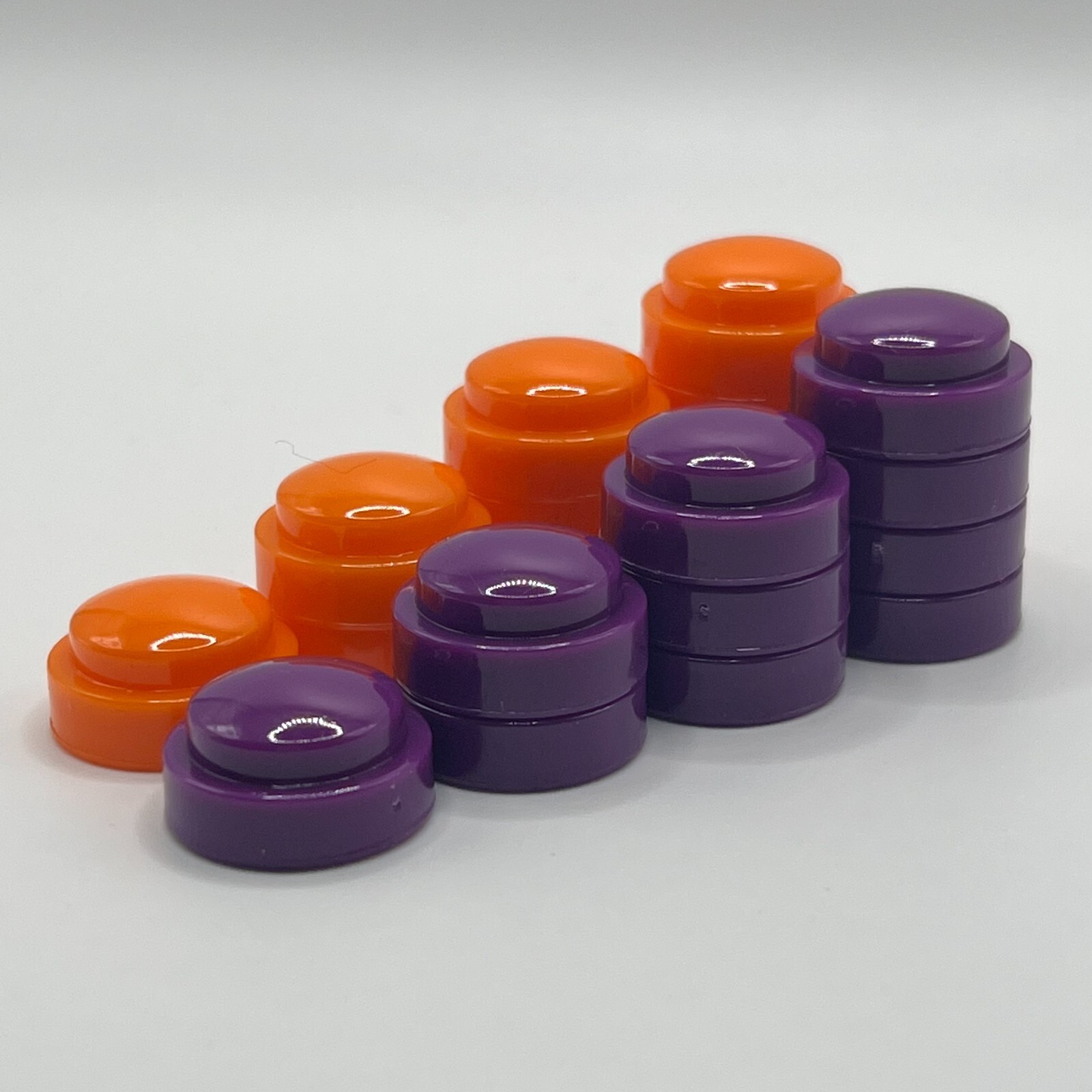 20mm - Round - Stacking Plastic Counters - Maths - 20 per pack - All ...