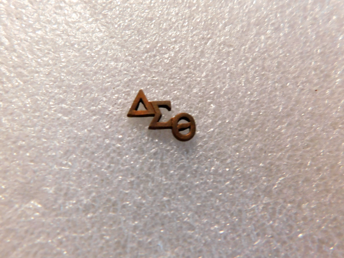 Delta Sigma Theta Emblem Delta Sigma Theta Small Pin [Red/White