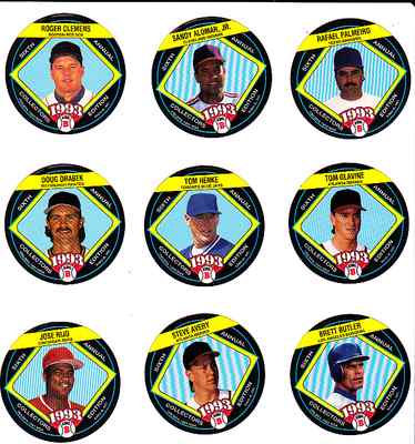 1993 KING B JERKY SNUFF COLLECTOR'S EDITION DISC #8 JOSE RIJO REDS | eBay