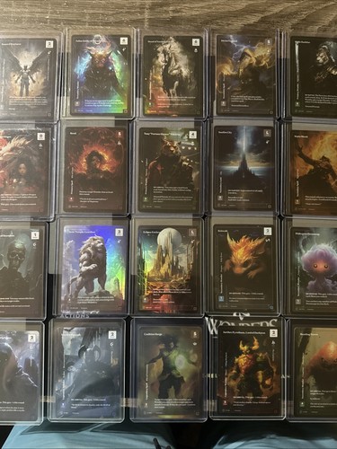 2025 Wonders of The First Existence Formless Foil 20 C/U/R And Promo ...