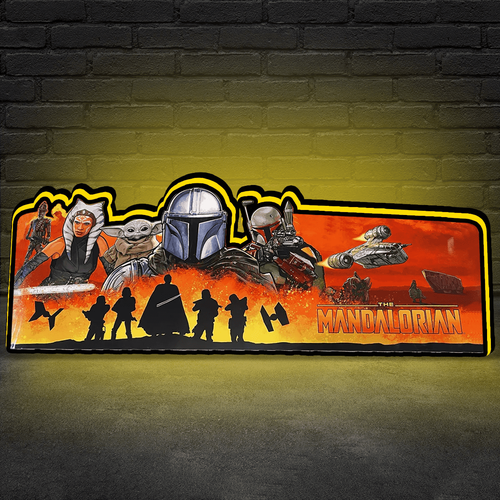 The Mandalorian Pinball Topper LED Lightbox For The Stern Pinball ...