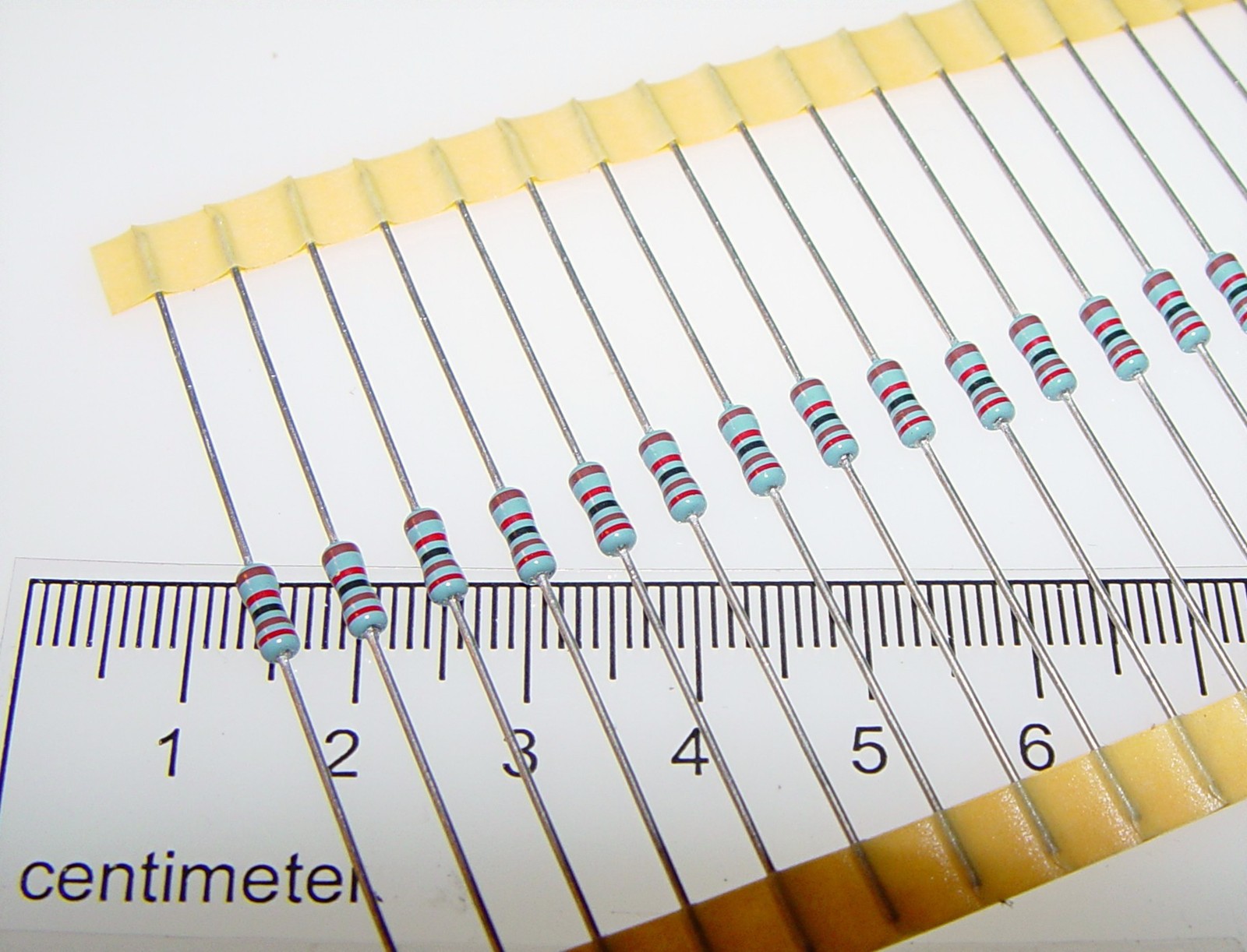 200pcs 21K Ohm 1% Precision 1/4W Watt Rohm Metal Film Resistor US ...