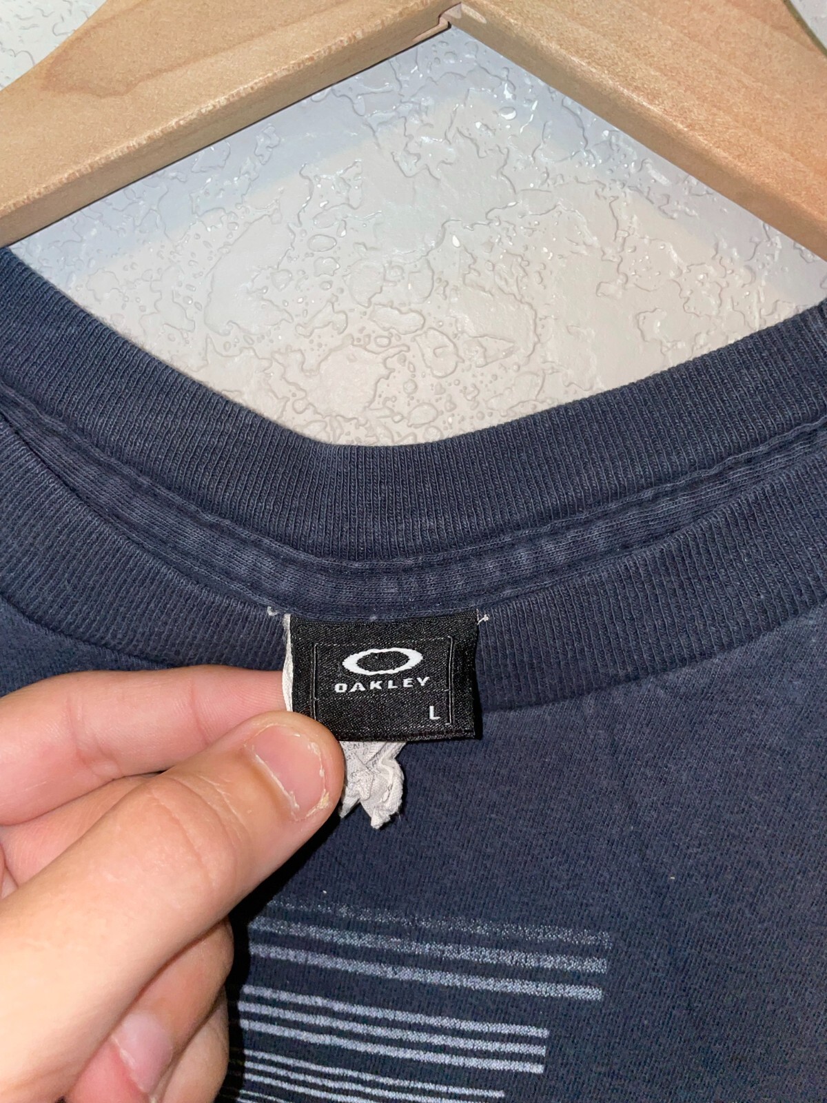 Y2K Oakley Gun Target Shooting Range Graphic Black Wh… - Gem