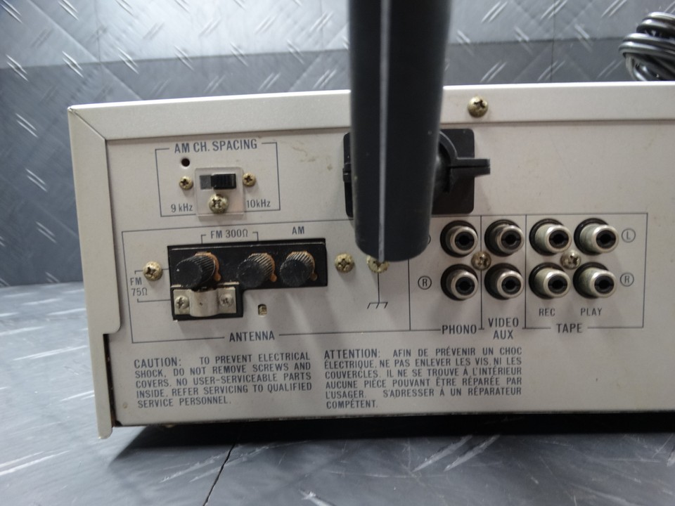 Vintage JVC R-X40 Digital Synthesizer AM/FM Stereo Receiver w/ Power ...