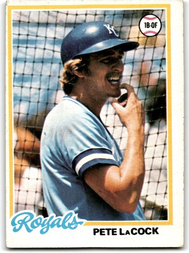 1978 TOPPS PETE LACOCK KANSAS CITY ROYALS #157 | eBay