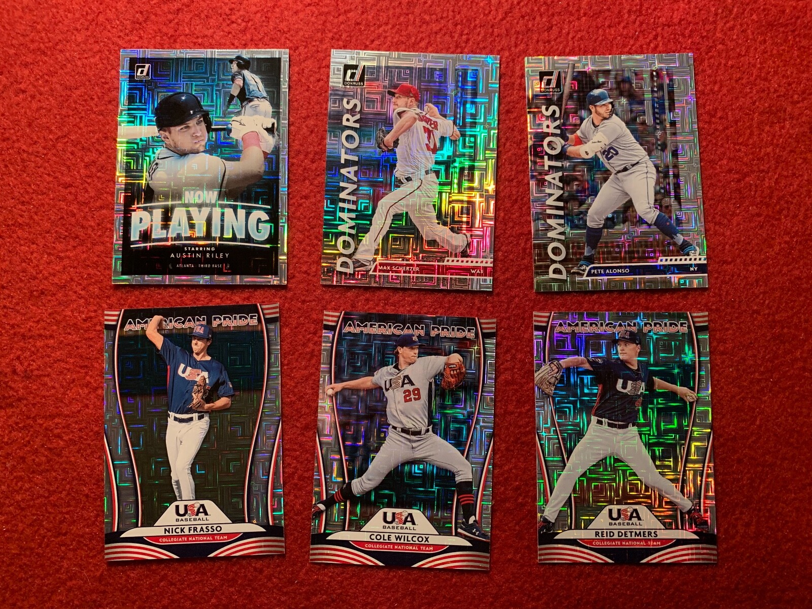 2020 DONRUSS RETAIL EXCLUSIVE VECTOR PARALLEL MAY. ALONSO, AQUINO | eBay