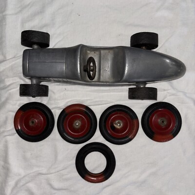RARE VINTAGE CAST ALUMINUM INDY 500 TOY RACE CAR 12”in Circa 1930"s-40 ...