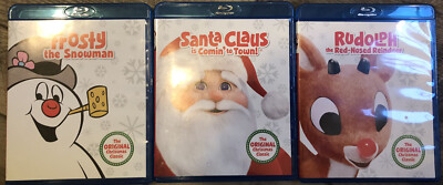 Rudolph, Frosty The Snowman, Santa Claus is Comin’ to Town - Blu Ray ...