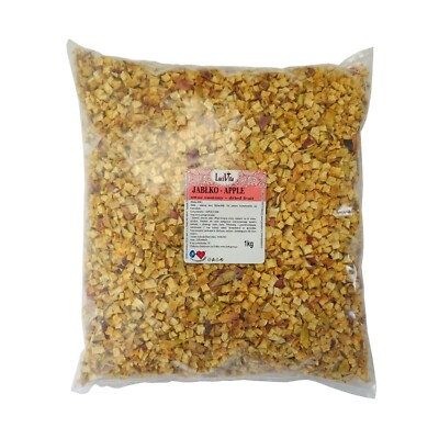 APPLE - [Malus] - dried fruit - cubes - 1000g (1kg) | eBay
