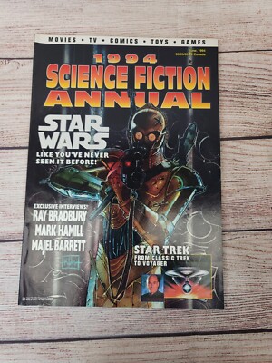 1994 Science Fiction Annual Magazine Comics Toys Games TV Star wars VG ...