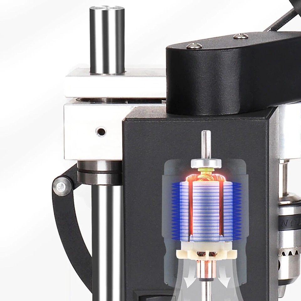Electric Desktop Bench Drill 7 Speed Adjustable Mini Drilling Machine ...