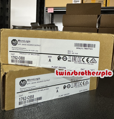 New Factory Sealed AB 1762-OB8 A MicroLogix 8 Pt Digital PLC Output ...
