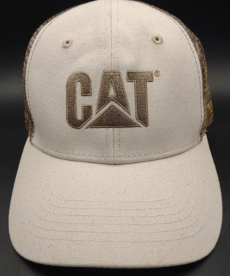 Caterpillar Cat Baseball Hat Cap Adjustable Mens One Size Tan ...