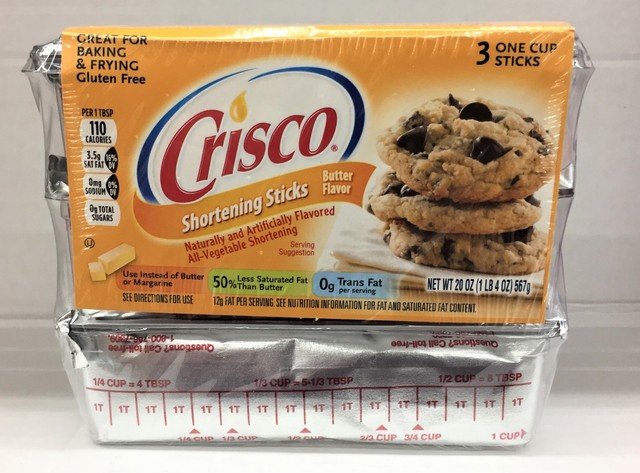 Crisco Baking Sticks Butter Flavor All-vegetable Shortening 20 Ounce ...