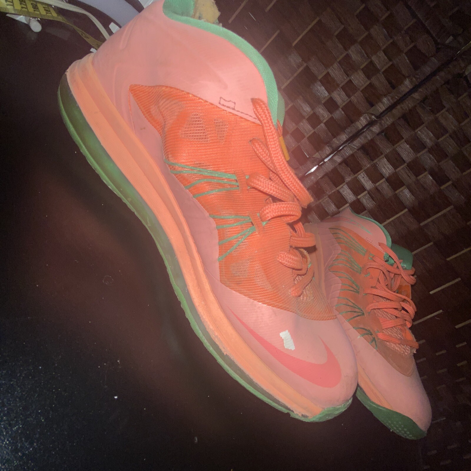 Lebron 10 Low Watermelon On Feet