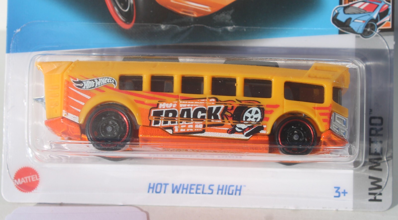 Hot Wheels Metro Yellow Hot Wheels High Bus 1/10 FNQHotwheels F2185 ...