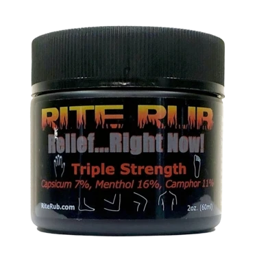 Rite Rub All Natural Topical Pain Reliever | Grelly USA