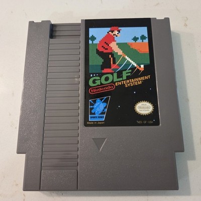 Golf (Nintendo Entertainment System, 1984 NES) Authentic Tested Working ...