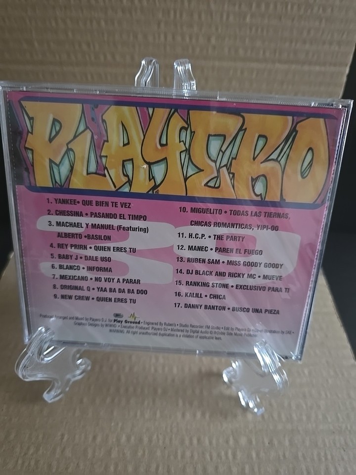 DJ PLAYERO 39 RESPECT MEXICANO 777 PLAYGROUND MUSIC REGGAETON CD SEALED ...