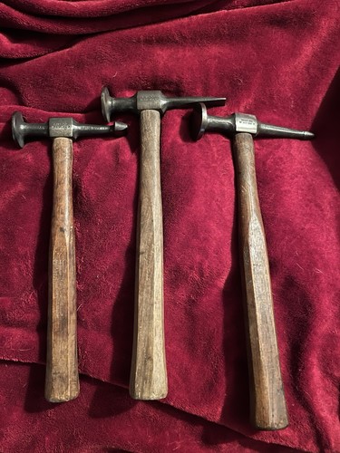 Vintage Snap On BF Auto Body Wooden Handle Hammers Lot of 3 | eBay