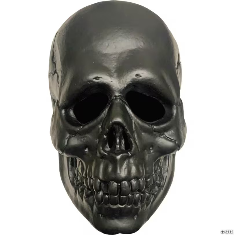 Don Post Studios Black Skull Overhead Mask - One Size MAJM140 | eBay