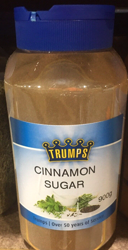 BULK CINNAMON SUGAR 900g TUB QUALITY HERBS & SPICES BY TRUMPS AUS NEW ...