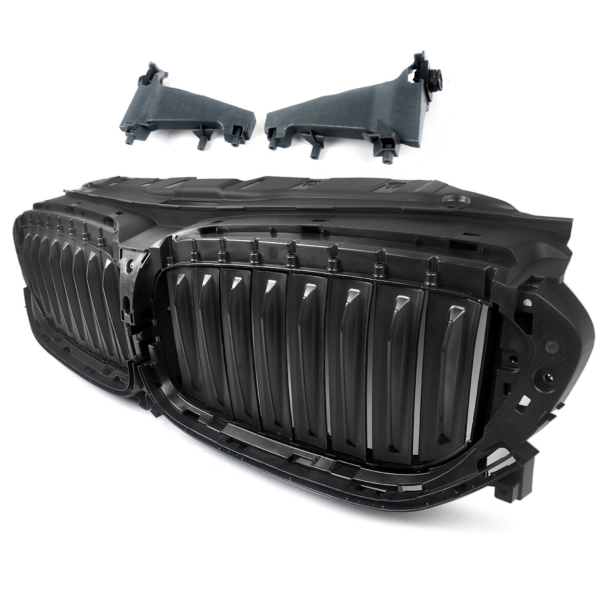 For BMW G30 2017-2020 Front Upper Radiator Grille Grill Active Air ...