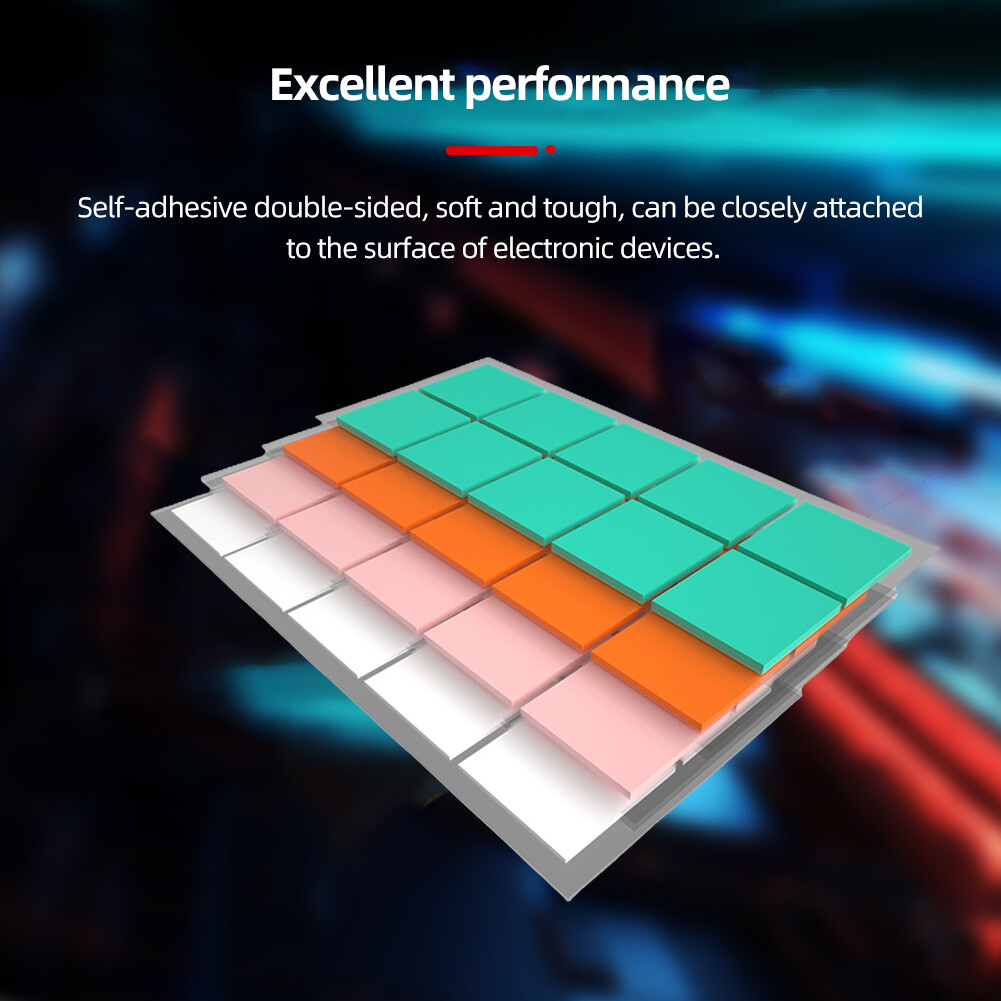 100pcs Heat Conducting Pad Thermal Conductivity 5W/M.K for PS5/Laptop ...