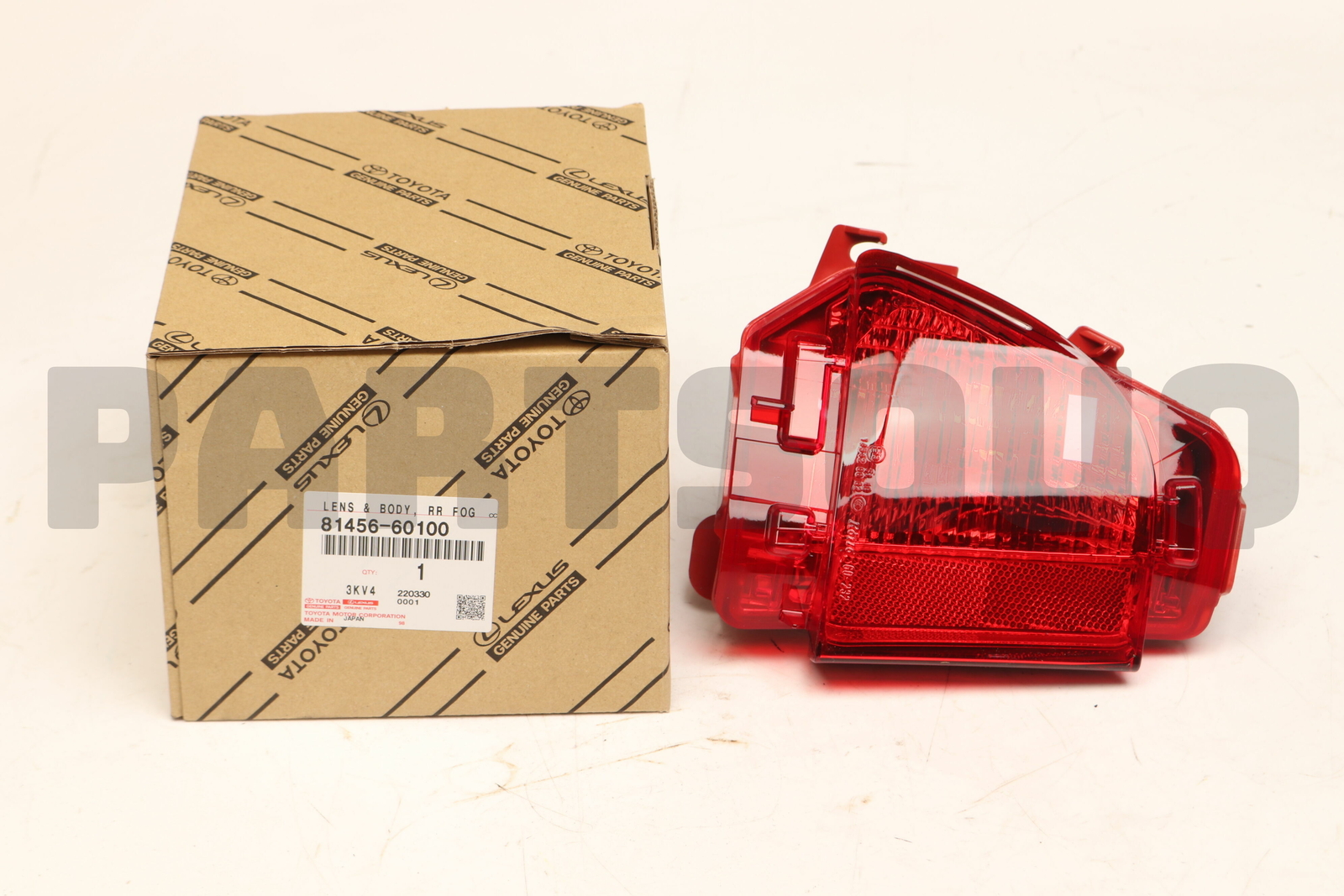 8145660100 Genuine Toyota LENS & BODY, RR FOG 81456-60100 | eBay
