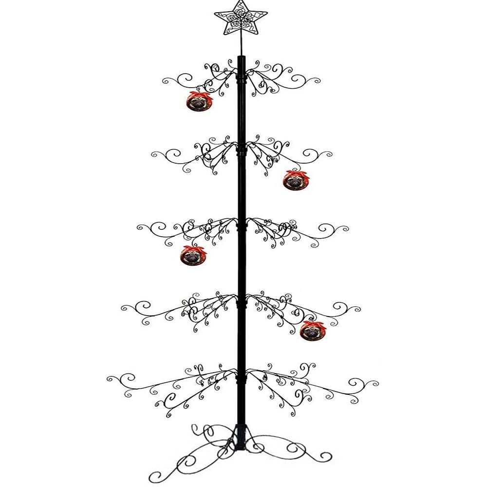Wrought Iron Ornament Tree Stand New Christmas Ornaments Metal Iron