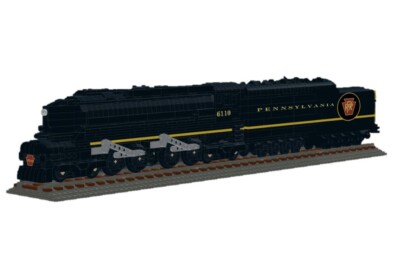 Custom LEGO Train Pennsylvania Railroad T1 Duplex MOC - PDF ...