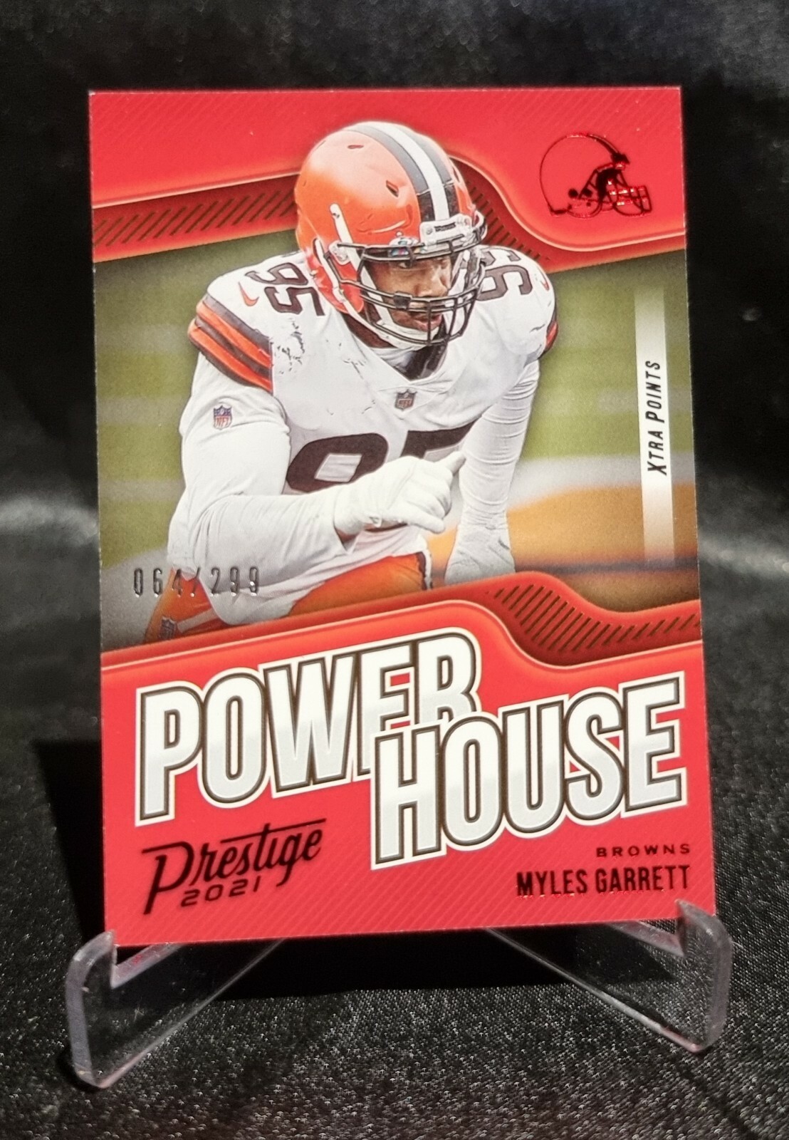 2021 Panini Prestige Myles Garrett POWER HOUSE #PH-MG Cleveland Browns ...