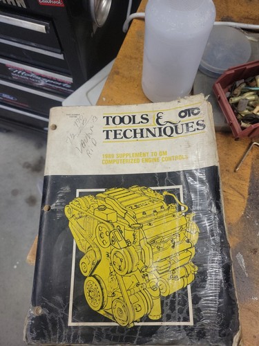 1989 OTC Tools & Techniques Supplement to GM Computerized Engine ...