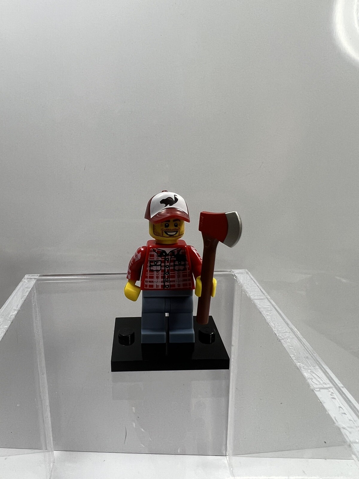 Lumberjack Series 5 Axe Plaid Shirt LEGO Minifigure Mini Figure ...