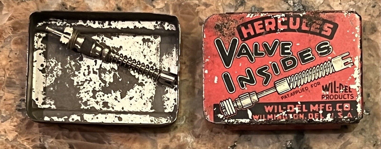 Scarce 1920s Hercules valve insides tin 1.5” | eBay