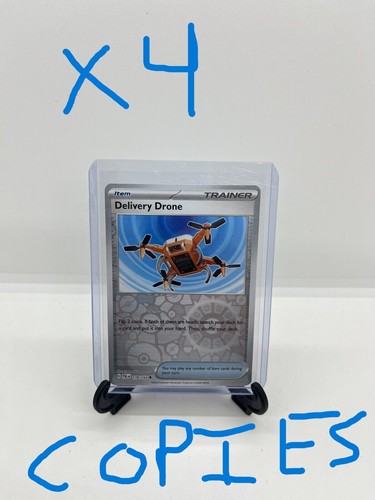 Pokémon Scarlet & Violet Paldea Evolved Delivery Drone 178/193 Reverse ...