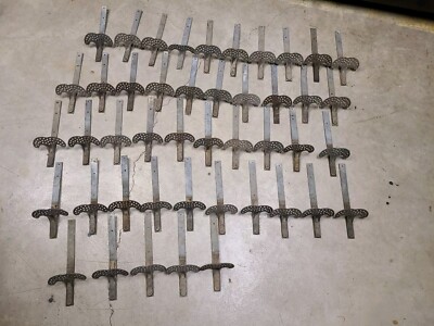 Lot of 45 Vintage Architectural Salvage Cast Iron Snow Birds Roof ...