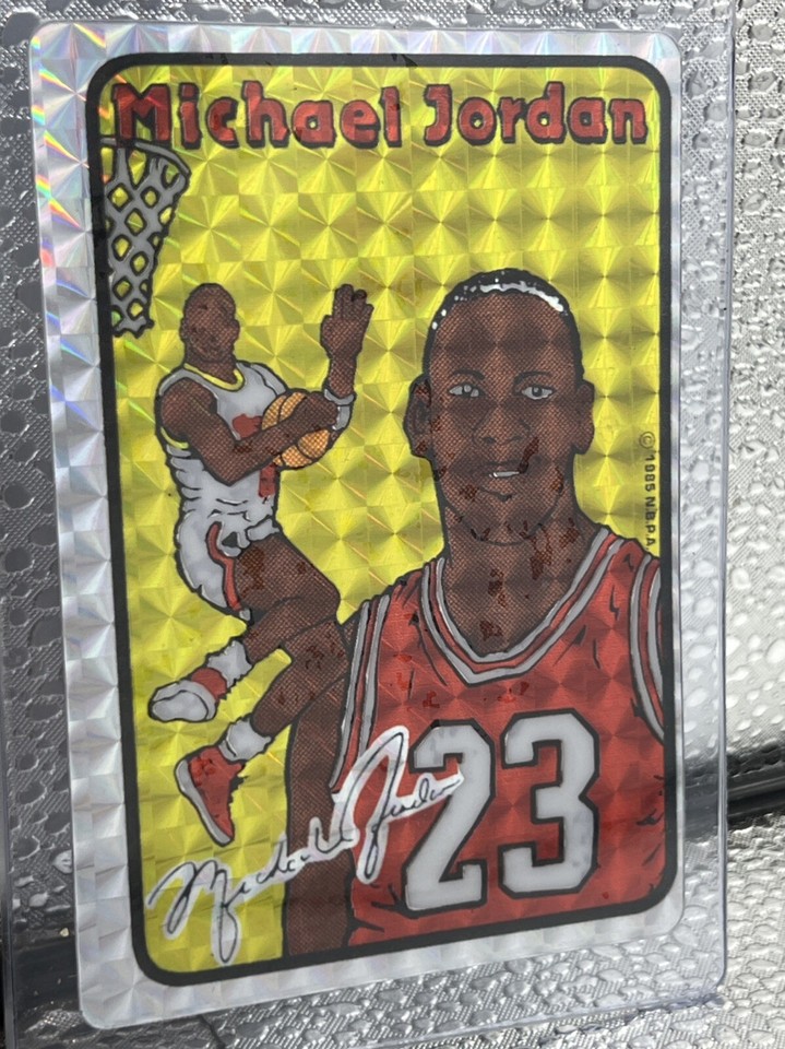 1985 Michael Jordan Rookie Card Prizm Jewel Sticker #7 RARE MINT RC | eBay