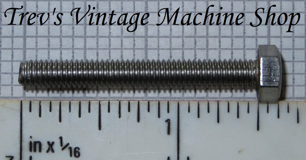 2BA hex head set screws - stainless steel - optional nuts - various ...