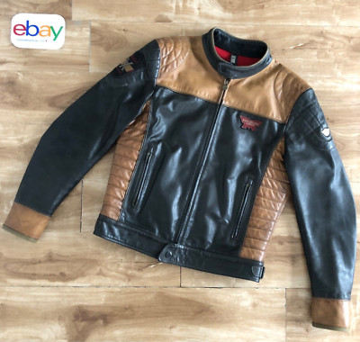 Matchless X RELOADED leather jacket, black/cuero, size L | eBay